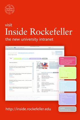 "INSIDE ROCKEFELLER" by The Rockefeller University
